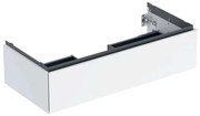 Geberit ONE - Umyvadlová skříňka 104x27x47 cm, 1 zásuvka, lesklá bílá 505.074.00.1