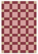 Ručně tkaný jutový koberec Plum Punsch