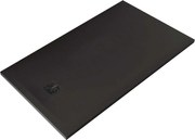 Kludi Terra - Sprchová vanička 80x140 cm, matná černá 08DW0639