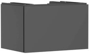 Hansgrohe Xilesa E - Umyvadlová skříňka, 50x78x55 cm, 1 zásuvka, matná šedá 54265760