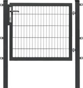 Floraworld Jednokřídlá branka Premium dvojitá výplň antracitová 100 x 100 cm
