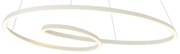 Skandinávské závěsné svítidlo béžové 110 cm vč. LED s 3-stupňovým stmíváním - Circuit
