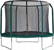Zahradní trampolína zelená barva 244 cm, silná