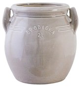 Kameninový květináč Brobacka Beige High 17x17 cm Strömshaga