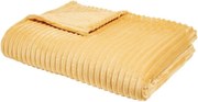 TODAY pléd Ribbed 150x200 cm Ocre