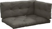 Outsunny Polštář na Lavici pro 3 Osoby 120cm x 80cm x 12cm s UV Ochrannou - Voděodolný Polštář pro Zahradní Lavici a Balkon, Tmavě Šedý | Aosom