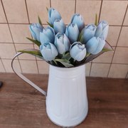 Umělý tulipán - obláčkový