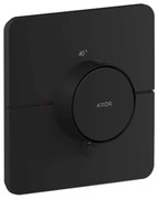 Axor ShowerSelect ID - Termostatická baterie pod omítku, HighFlow, matná černá 36775670