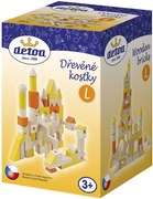 Dřevěné kostky detoa dřevěné kostky speciál l