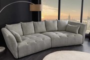 Designová sedačka Wellington 295 cm šedá