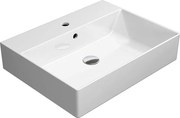 GSI Sapho, KUBE X keramické umyvadlo 60x47 cm, rektifikovaná verze, bílá ExtraGlaze