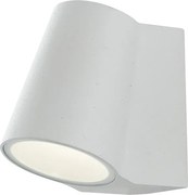 FAN LED-SINTESI-AP BCO Venkovní nástěnné svítidlo LED SINTESI bílá hliník 6 W 400 lm 4000 K IP44 13x7,6x12 cm - FANEUROPE