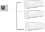 Klimatizace Samsung Cebu S2 1+3 ( 2kW + 2kW + 2,5kW ) Multisplit R32