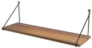 Police v dekoru ořechu v přírodní barvě 72 cm Armoni – Kalune Design