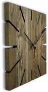 Ručně vyráběné dubové dřevěné hodiny | Elegantní design | SENTOP MAS008-akcia20