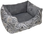 Axin Trading Pelíšek AXIN Deluxe 58x48 cm Barva potahu: Hnědé listy