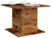 Konferenční stolek old wood 55,5x55,5x40 cm kompozitní dřevo