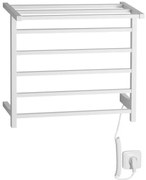 Sapho, ELZOR Elektrický sušák ručníků 500x470mm, 60W, bílá matná, EB500