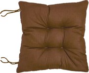 XPOSE® Sedák na židli REST - hnědý 40x40 cm