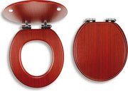 Novaservis - sedátko dýhované MDF Lyra, WC/SOFTORECHLY
