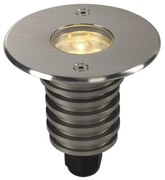 LA 233520 DASAR LED 230V česaná ocel 230V PowerLED 5W 40° IP67 3000K - BIG WHITE (SLV)