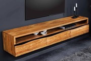 Designový závěsný TV stolek Massive Honey 160 cm akácie