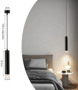 Immax NEO PUNTO-ZA Smart stropní závěsné bodové svítidlo GU10 4,8W, RGB+CCT Zigbee 3.0