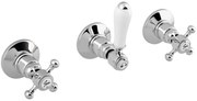 Sapho Reitano Rubinetteria Antea - Sprchová baterie pod omítku pro 2 spotřebiče, chrom SET305-101