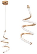 Toolight Moderní závěsné LED osvětlení D6 LHJ096-1CP růžová zlatá