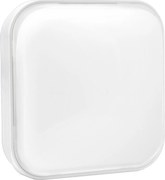 CEN SMS-242240 SIMPLY LED stropní svítidlo venkovní bílé hranaté 24W 4000K 1920lm CB IP65 - CENTURY