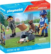 Playmobil 71731 policejní pátrání se psem