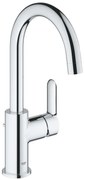 Grohe BauEdge - Umyvadlová baterie, s výpustí, chrom 23093000