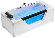 BPS-koupelny Hydromasážní vana HYD-GO938C 162x75 s ohřevem vody