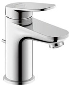 Duravit Wave - Umyvadlová baterie s výpustí, FreshStart, chrom WA1011001010