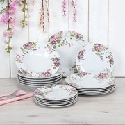 Porcelánová sada talířů BEAUTY 18 ks