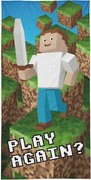 Detexpol Plážová osuška 70x140 Pixel 94 zelená modrá dětská bavlna