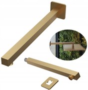 Gamma Gamma, podomítkové rameno 40cm, zlatá matná, GMA-RAM-D-LP03-BGD