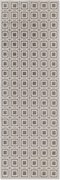 ELLE Decoration, Běhoun Perles 106190 Cream Grey z kolekce Elle, 80x240, šedá, ložnice