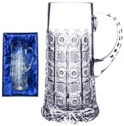 Onte Crystal Bohemia Crystal ručně broušená sklenice na pivo tuplák 500pk 1,5 L 1KS