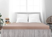 Jersey prostěradlo z mako bavlny LUXORA 180x200 cm světle hnědé