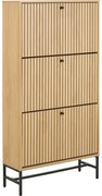 Výklopný botník v dekoru dubu v přírodní barvě 72x140x25 cm Albany – Actona