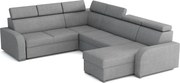 Sedací souprava OSLO U | 250x310x170 | rozkládací + 2x úložný prostor | VÝBĚR TKANIN
