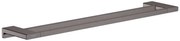 Hansgrohe AddStoris - Držák ručníků dvojitý, délka 65 cm, kartáčovaný černý chrom 41743340
