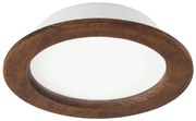 LED Podhledové svítidlo WOODY SPOT LED/16,5W/230V 4000K třešeň pr. 18,5 cm