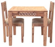 furniture-nabytek.cz - Jídelní set pro 2 osoby z masivního palisandrového dřeva