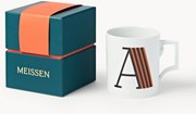 Westwing x MEISSEN, ručně vyrobený hrnek Initials's dekorací Motif