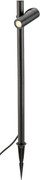 LA 1007868 HELIA SLIM Pole Single LED, venkovní stojací lampa, černá IP65 3000K - BIG WHITE (SLV)
