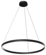 Maytoni MOD058PL-L42B3K - LED Lustr na lanku RIM LED/51W/230V pr. 80 cm černá
