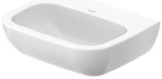 Duravit 23115500702 - Závěsné umyvadlo D-CODE 55x43 cm keramika/lesklá bílá 23115500702