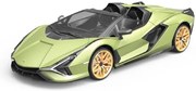 Rc auto re.el toys rc auto lamborghini sian 1:12 zelená metalíza, proporcionální rtr led 2,4ghz